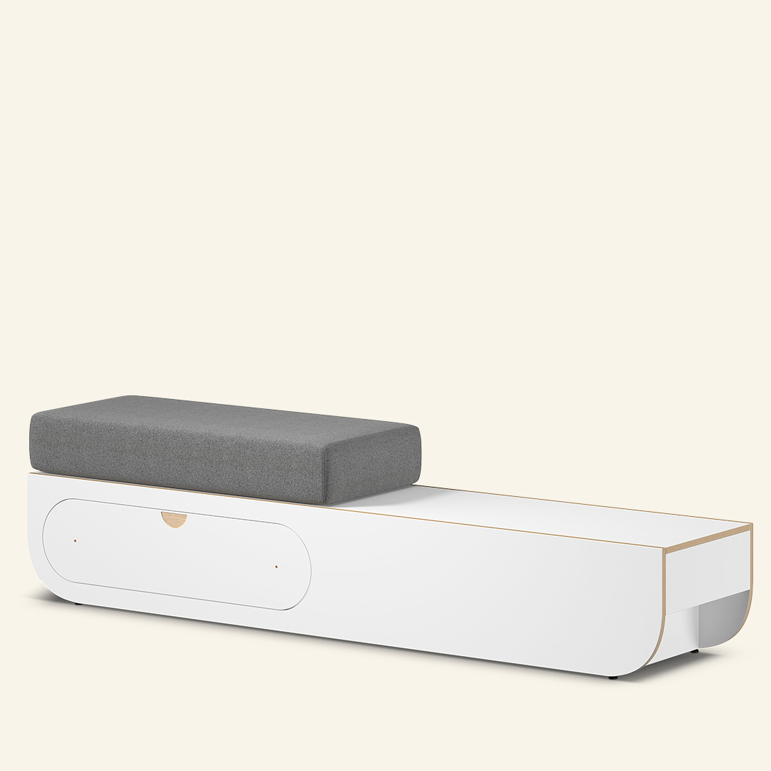 Ikon Bench L Individual White