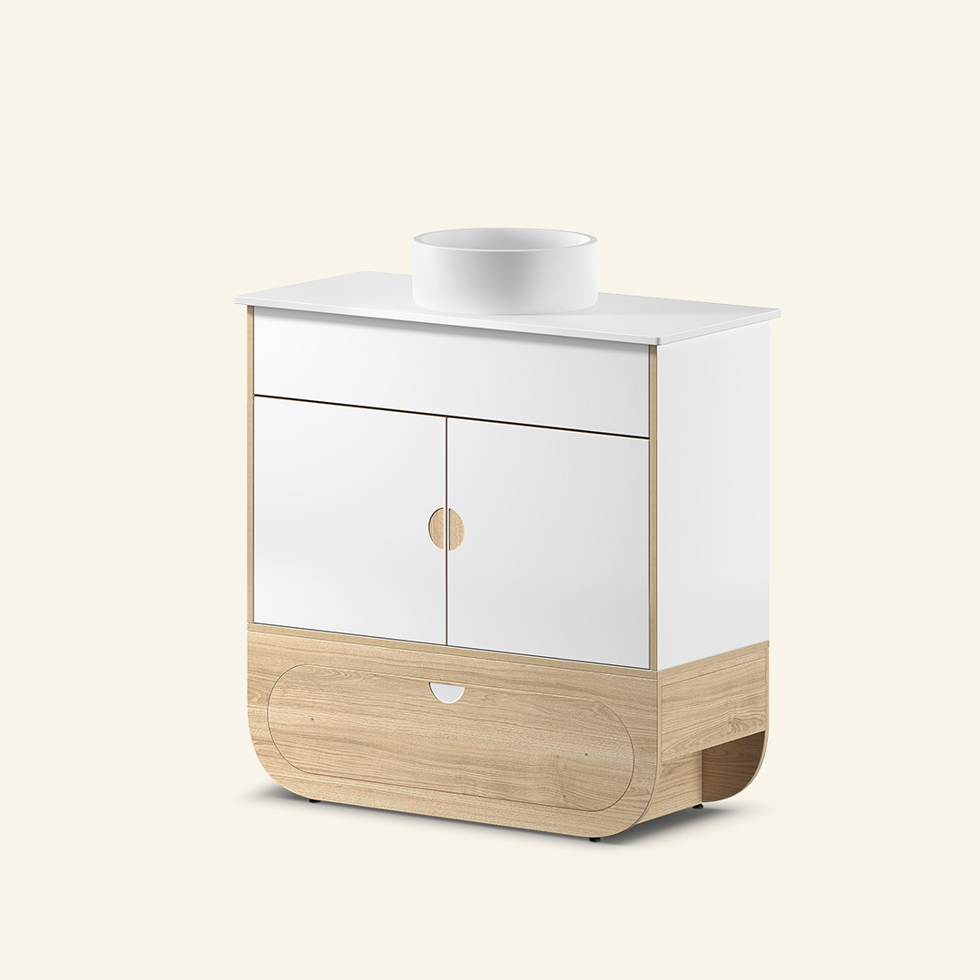 Ikon Hygiene S Ceramic Oak